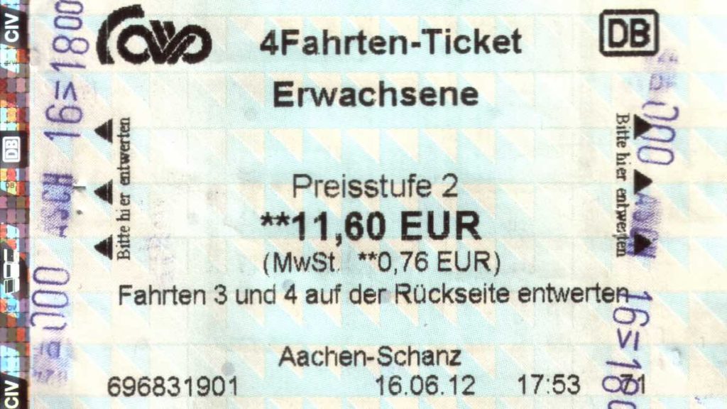 5 erfolglose Versuche, online ein Bahnticket von Köln nach Münster zu ...